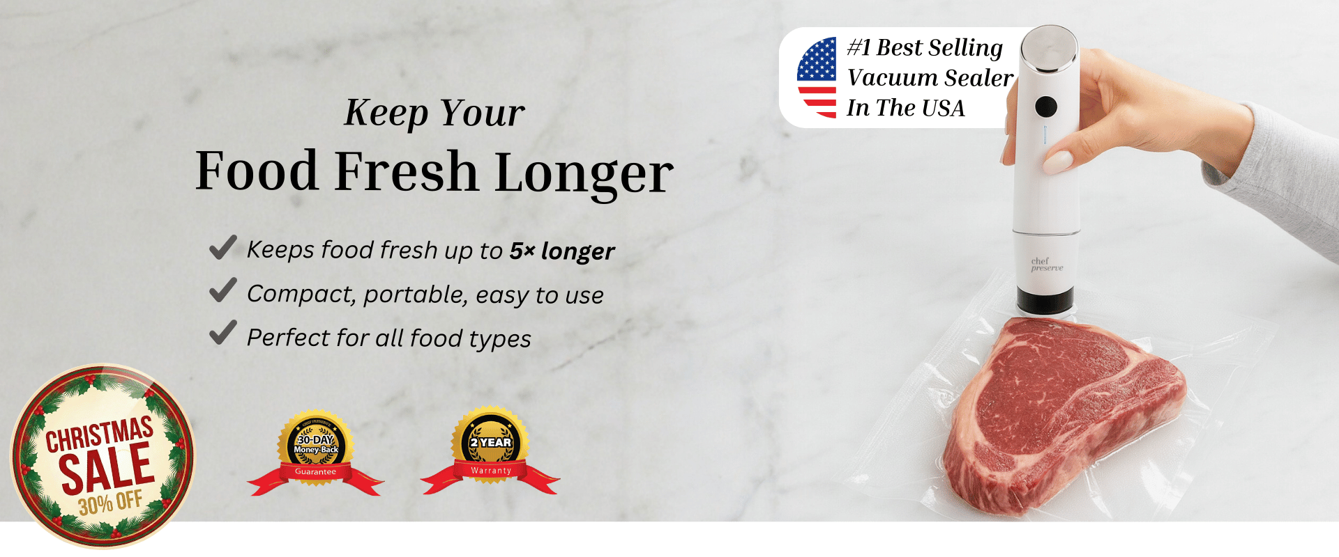 The Chef Preserve – Vacuum Sealers & Reusable Food Storage